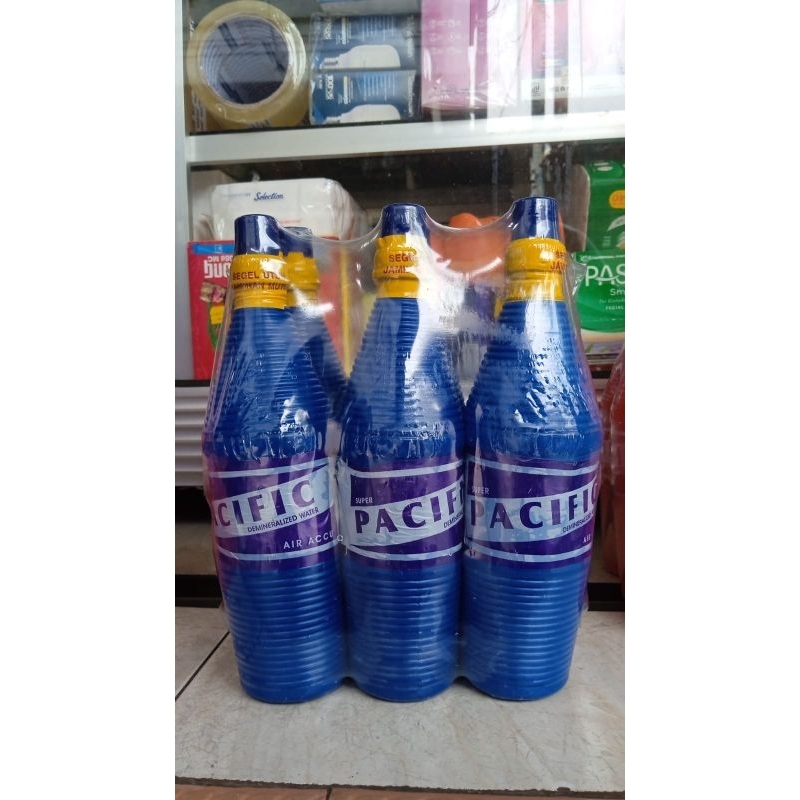 Jual (Gratis ongkir)Air Aki/Air Demin/Air Demineral Pacific ukuran 500 ml | Shopee Indonesia
