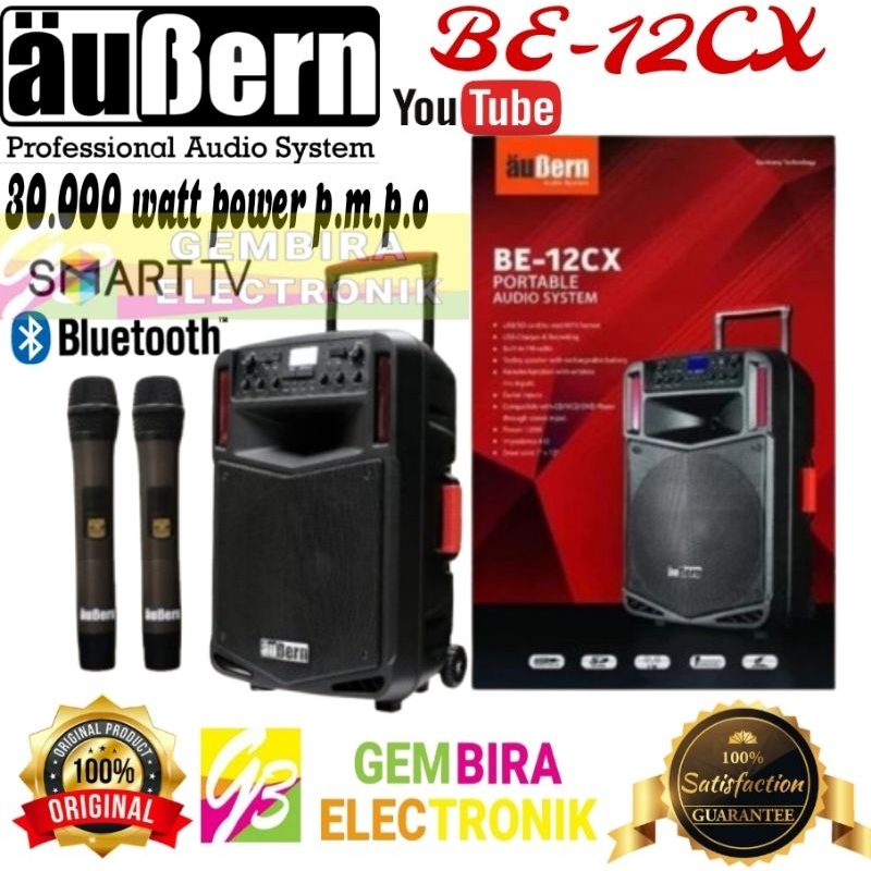 Jual Speaker Aktif Portable Aubern BE12CX 12 inch Professional Speaker ...
