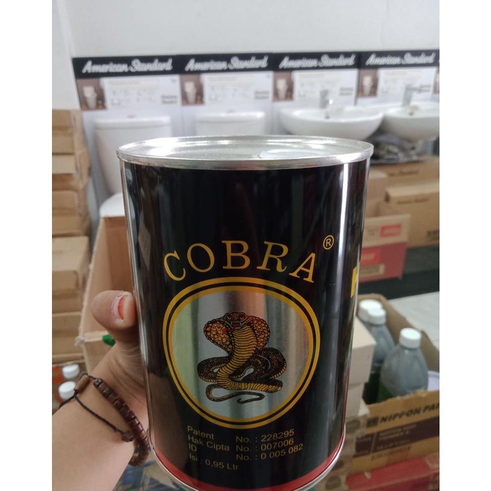 Jual THINNER THINER COBRA HITAM PENGENCER CAT TINER COBRA HITAM HIGH ...