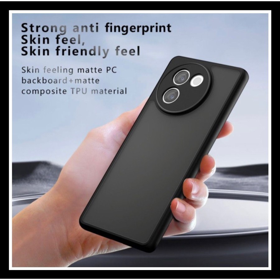 Jual Vivo V30E 5G Case Armor Smoke Original HardCase Transparan Cover ...