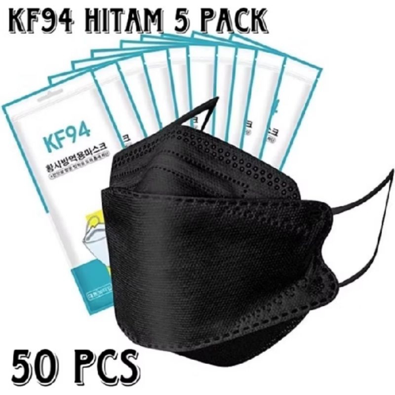 Jual Serba Klik☆Masker kf94 isi 50pcs warna warni/termurah | Shopee Indonesia