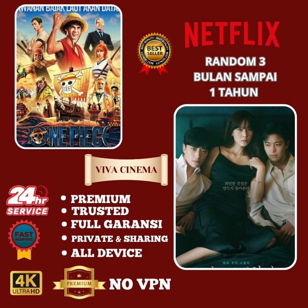 Jual NETFLIXXX PREMIUM PRIVATE SHARING RANDOM 3 BULAN - 1 TAHUN 4K ULTRA HD HOUSE HOLD FULL ...