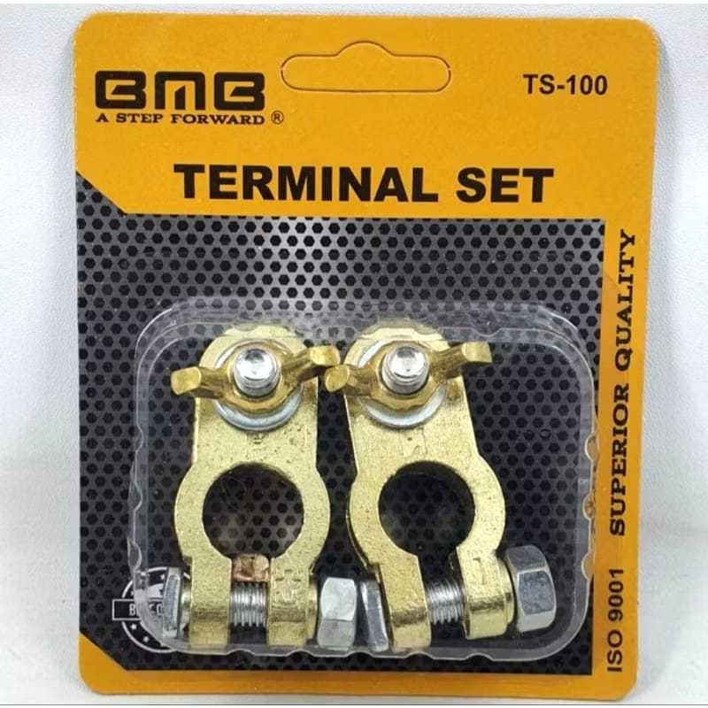 Jual TERMINAL SET AKI MOBIL KEPALA AKI MOBIL KUNINGAN BMB TS100 ...