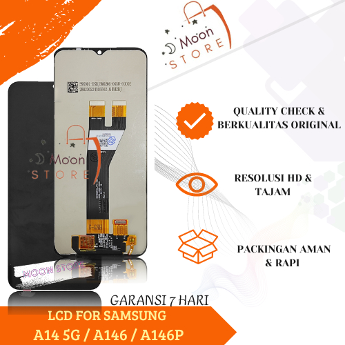 Jual LCD TOUCHSCREEN SAMSUNG GALAXY A14 5G / A146 / A146P ORIGINAL FULLSET | Shopee Indonesia