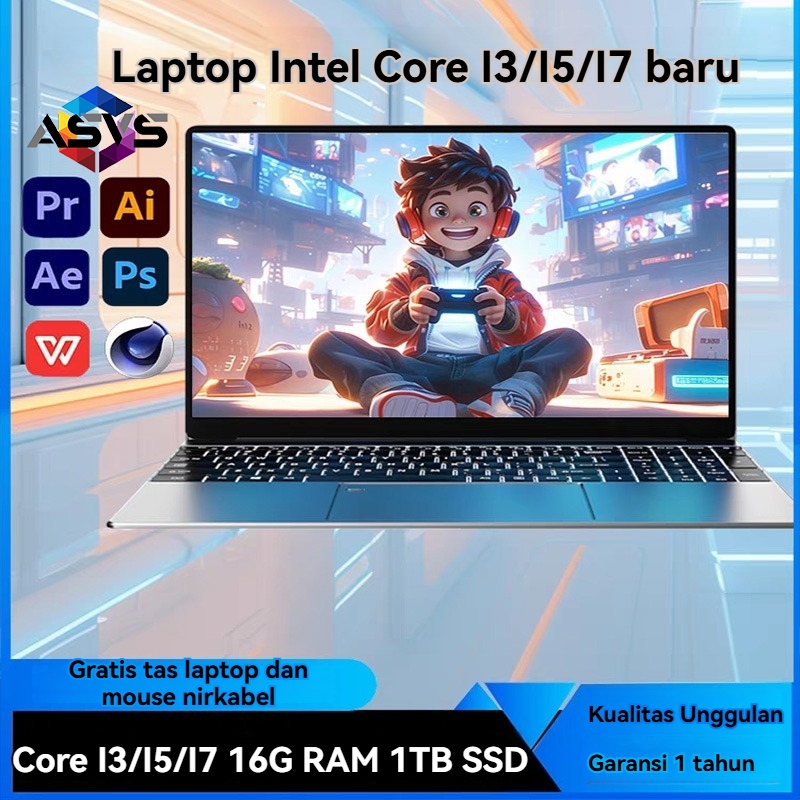 Jual Laptop ASVS terbaru yan cocok untuk game dan pekerjaan rumah ...