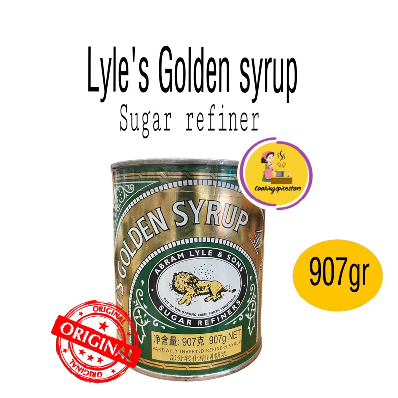 Jual Lyle's golden syrup lyle 907 gram - sirup gula refiner sugar ...
