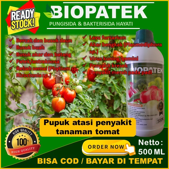 Jual BIOPATEK NETTO 500ML pupuk paling manjur atasi berbagai penyakit ...