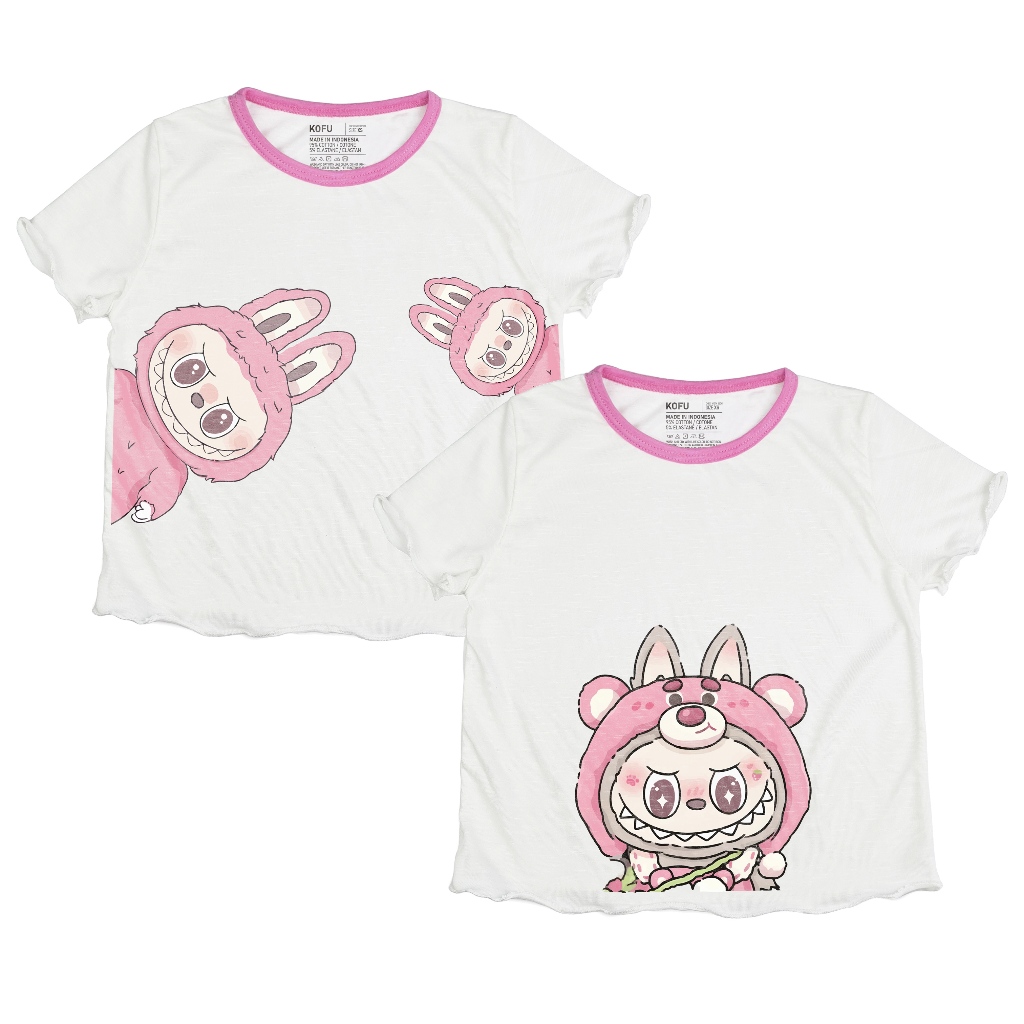 Jual KOFU KIDS - Pakaian Anak Labubu Popland Baju Anak Perempuan The ...