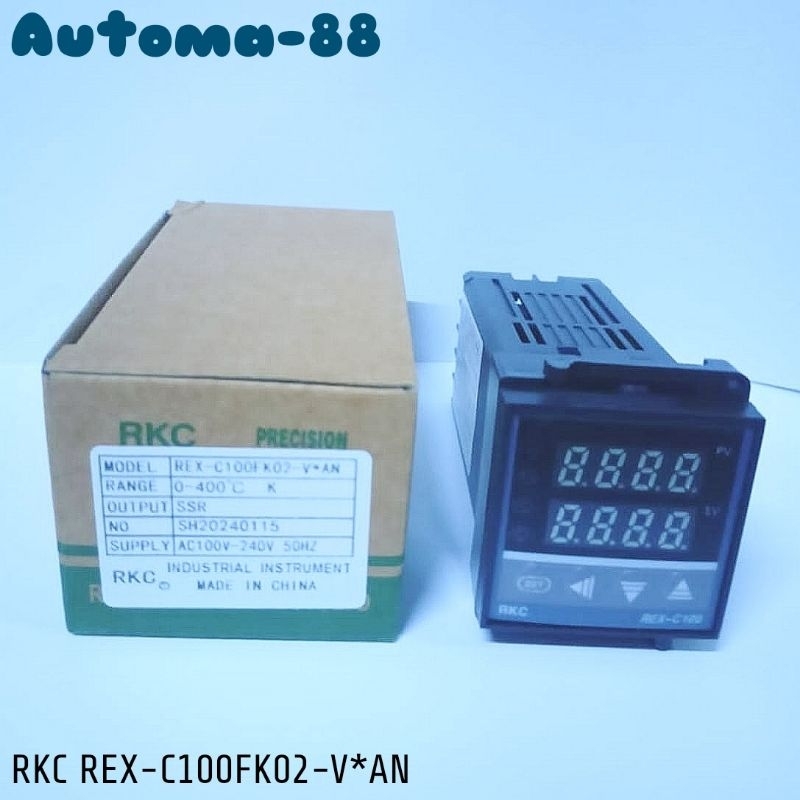 Jual RKC Japan Rex-C100FK02-V*AN Digital PID Temperature Controller Out ...