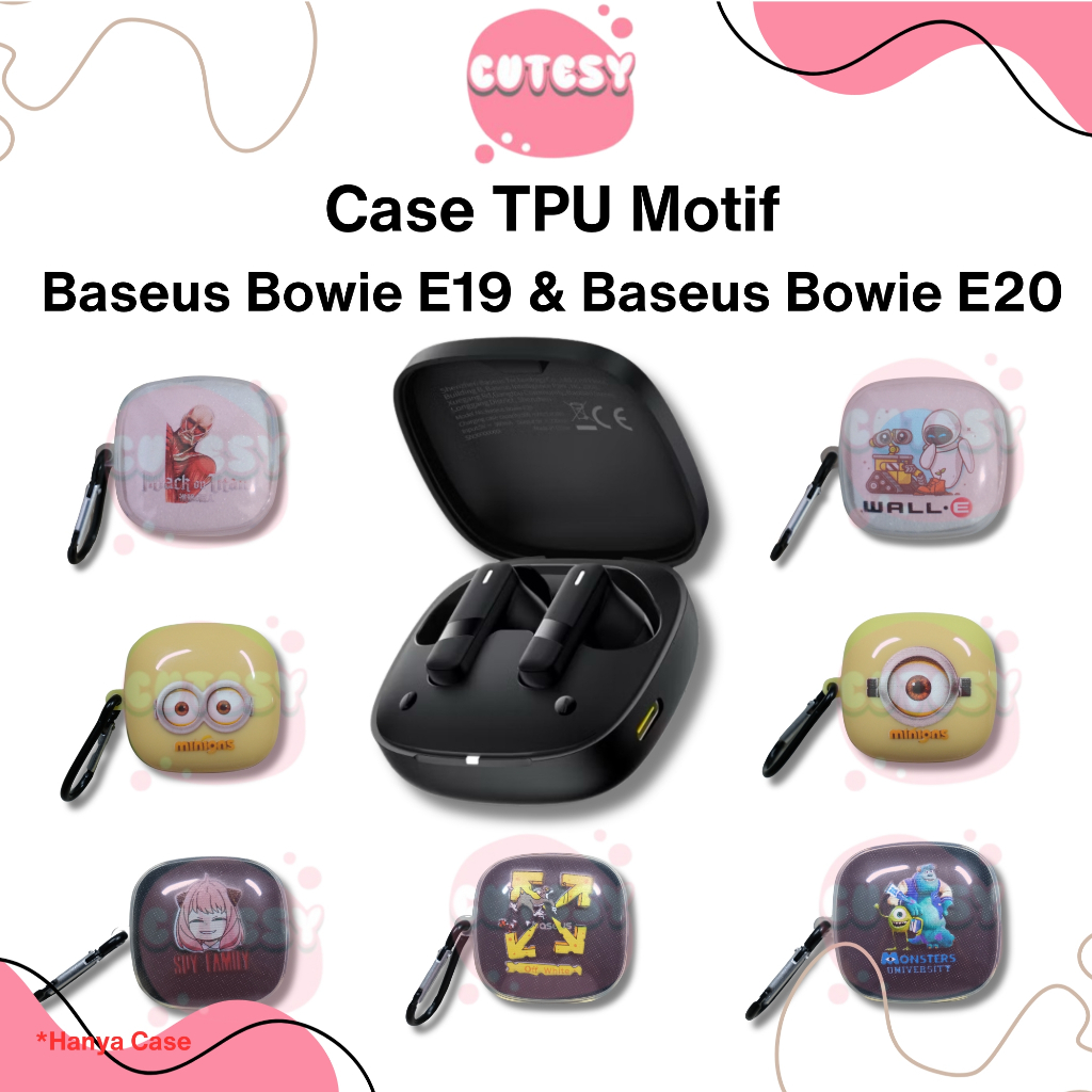 Jual Casing Silicone Earphone Earbuds TWS Bowie E19 / Bowie E20 Case ...
