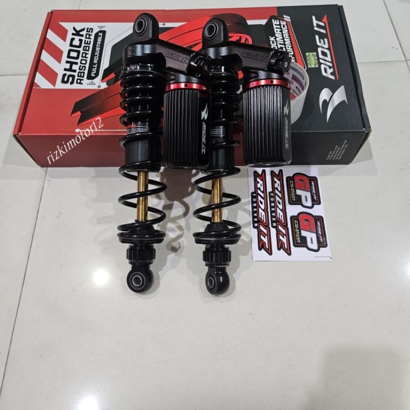 Jual SHOCK TABUNG RIDE IT GP PREMIUM NEW DOBLE CLICK SIZE 280/320/340mm ...
