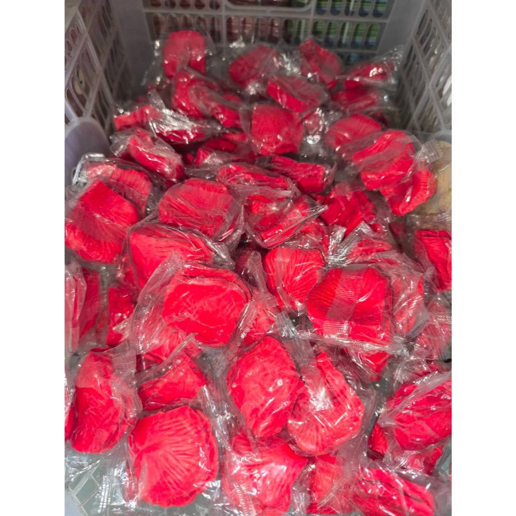 Jual Rose Petal / Kelopak Bunga Mawar Palsu / Artificial isi 100 helai ...