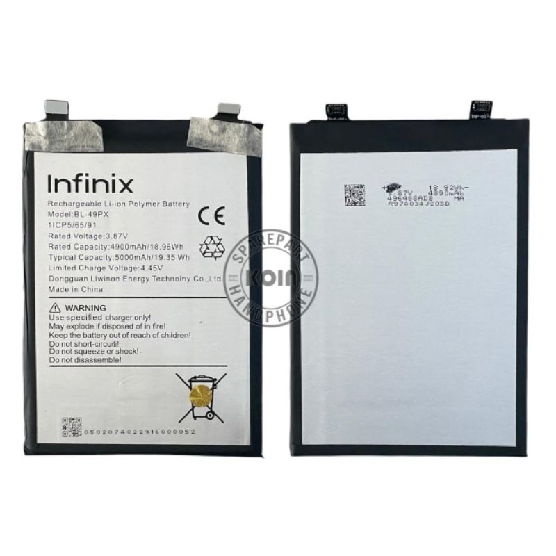 Jual BATRE/BATTERY/BATERAI INFINIX GT10 PRO/BL-49PX/BL 49PX/BL-49PX ...
