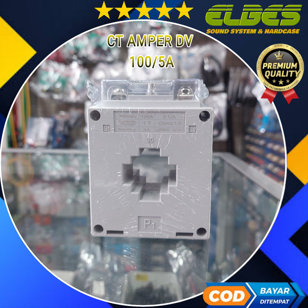 Jual CT amper 100A current trafo 96x96 Original DV | Shopee Indonesia
