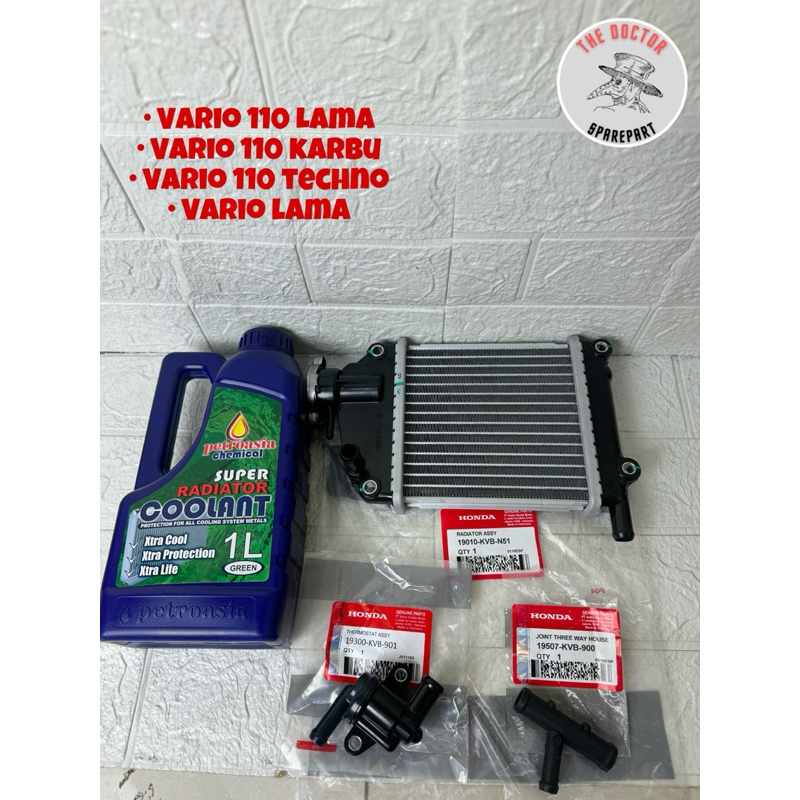 Jual Paket Radiator(KVB)+Air Radiator+Termostat+Selang Radiator Buat ...