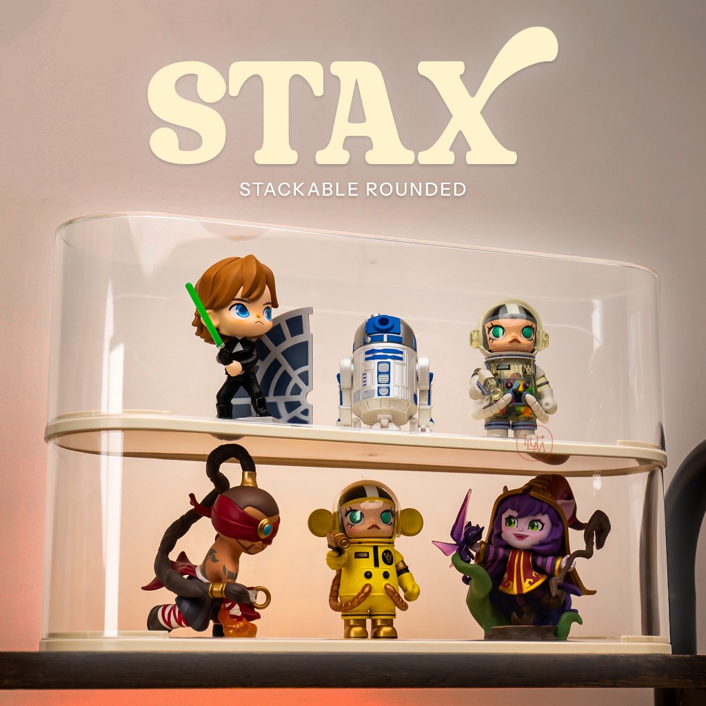 Jual STAX Stackable Rounded Display Case | Shopee Indonesia