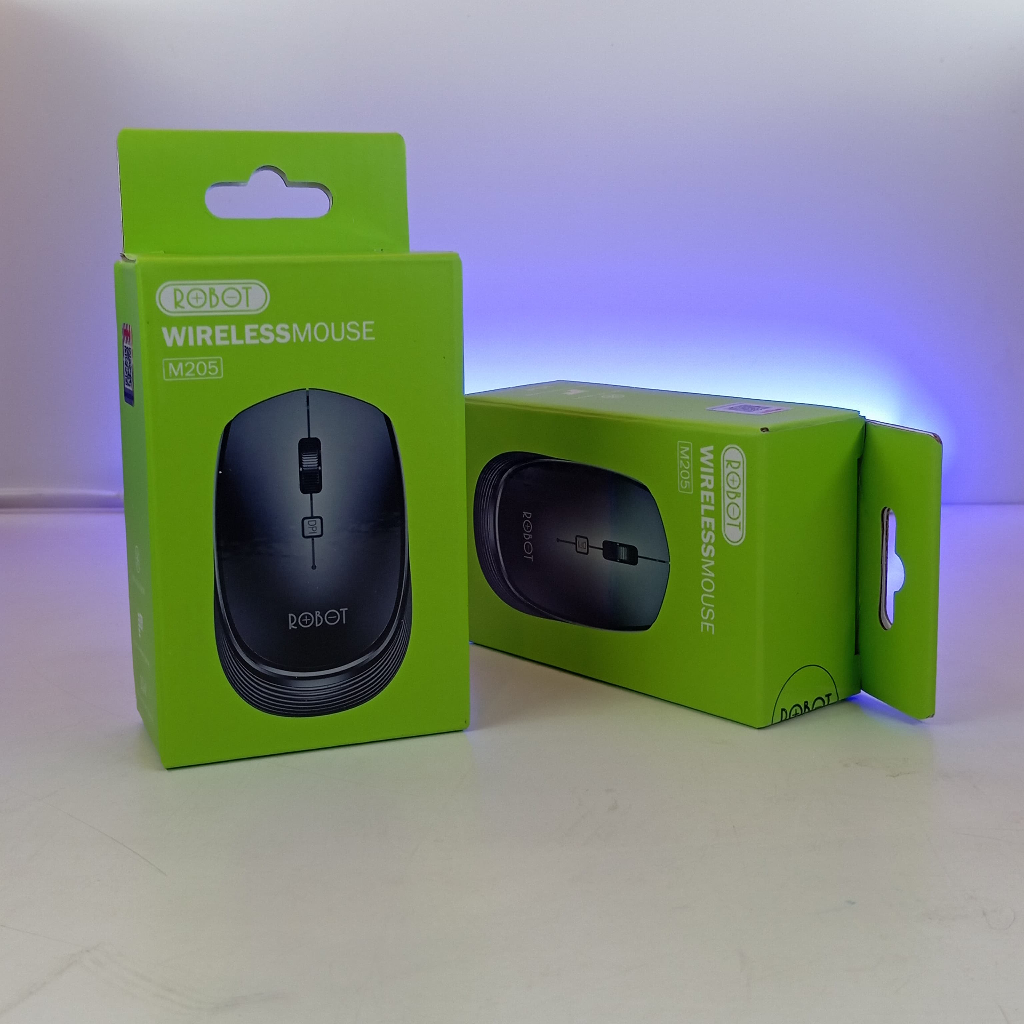 Jual MOUSE WIRELESS M205 ROBOT | Shopee Indonesia
