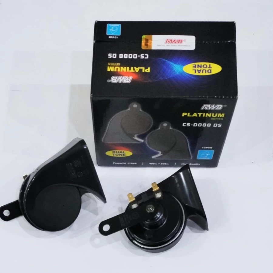 Jual klakson mobil RWB 24V premium series dual tone waterproof | Shopee ...
