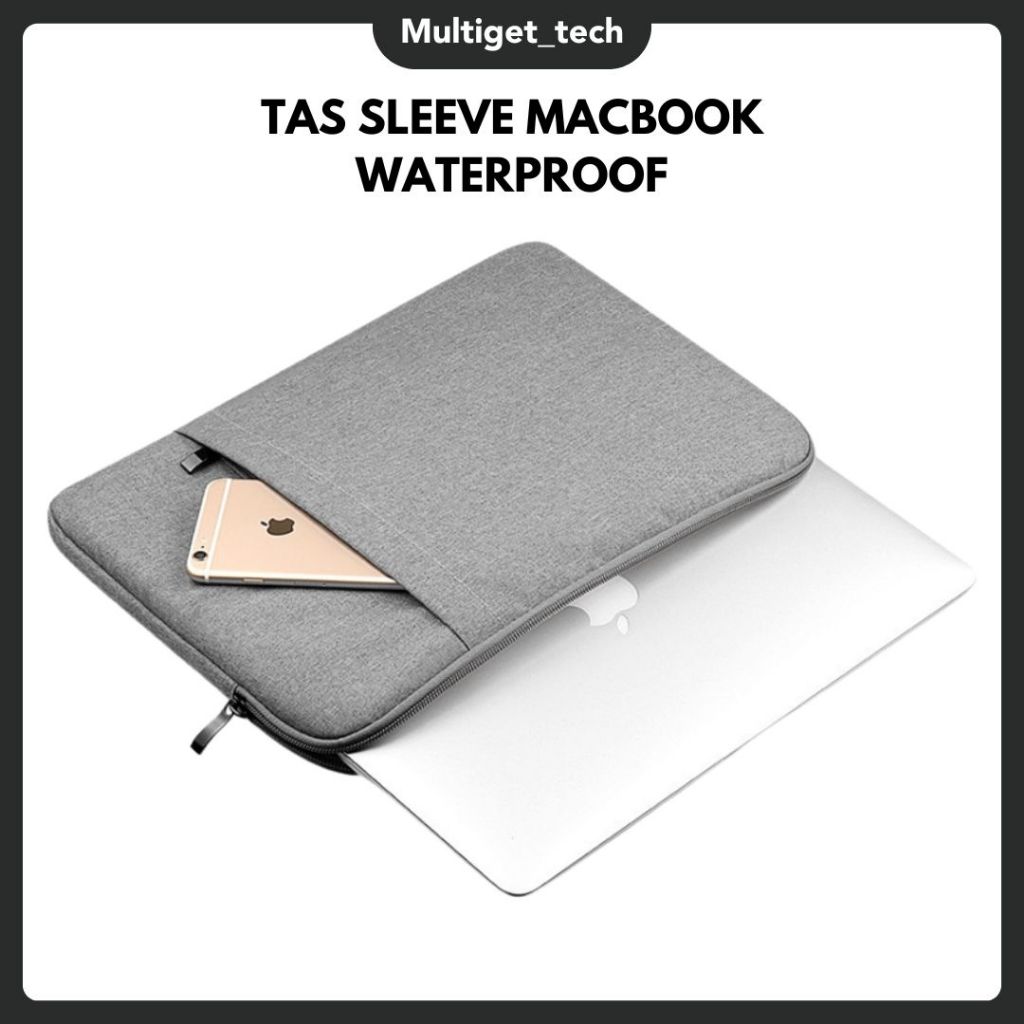 Jual Tas Laptop Ultra Slim Bahan Kanvas Premium Anti Air 13 Inch Untuk ...