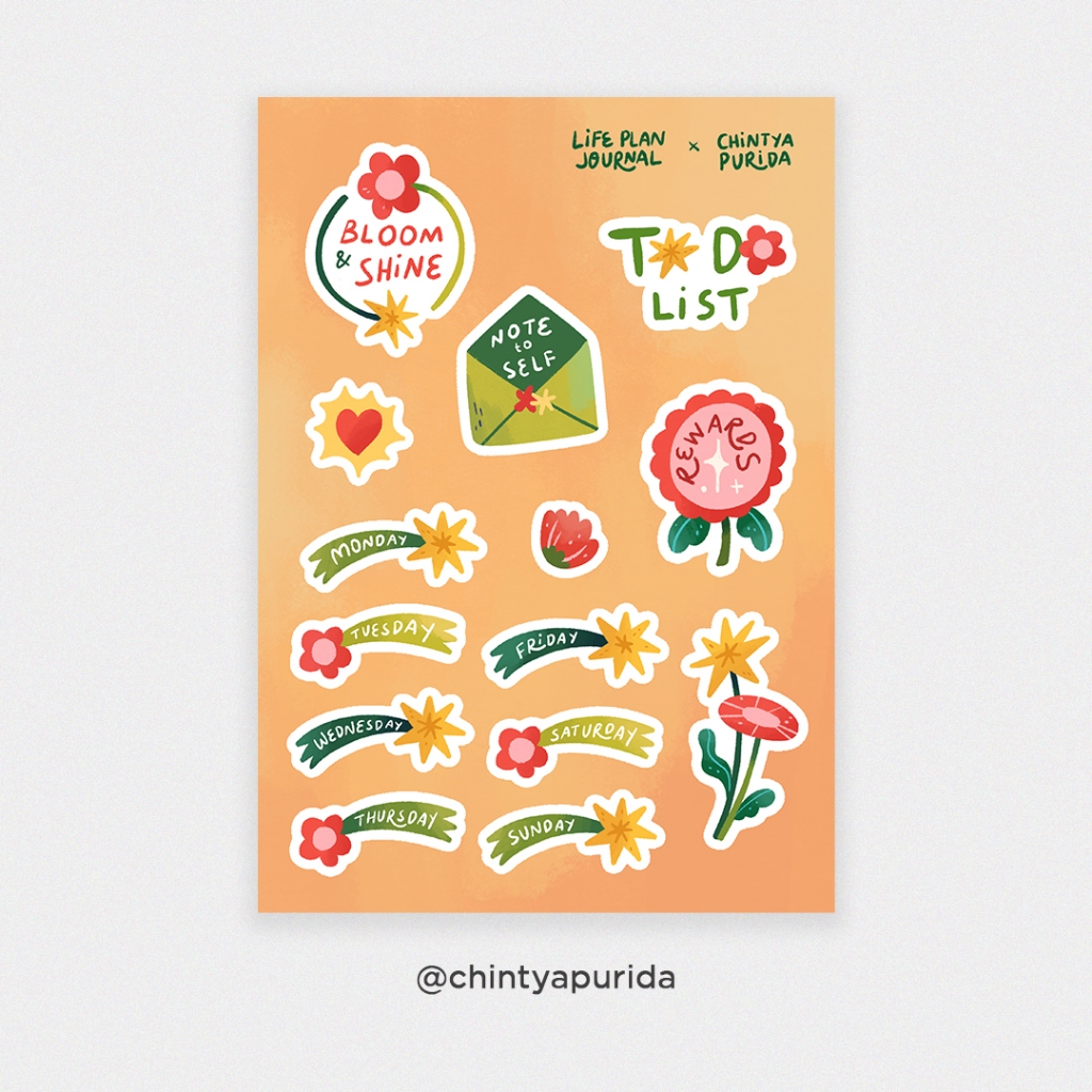 Jual Stiker Life Plan Journal | Shopee Indonesia