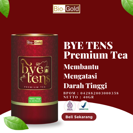 Jual Bio Gold Premium Tea Bye Tens - Teh Celup Alami untuk Membantu ...