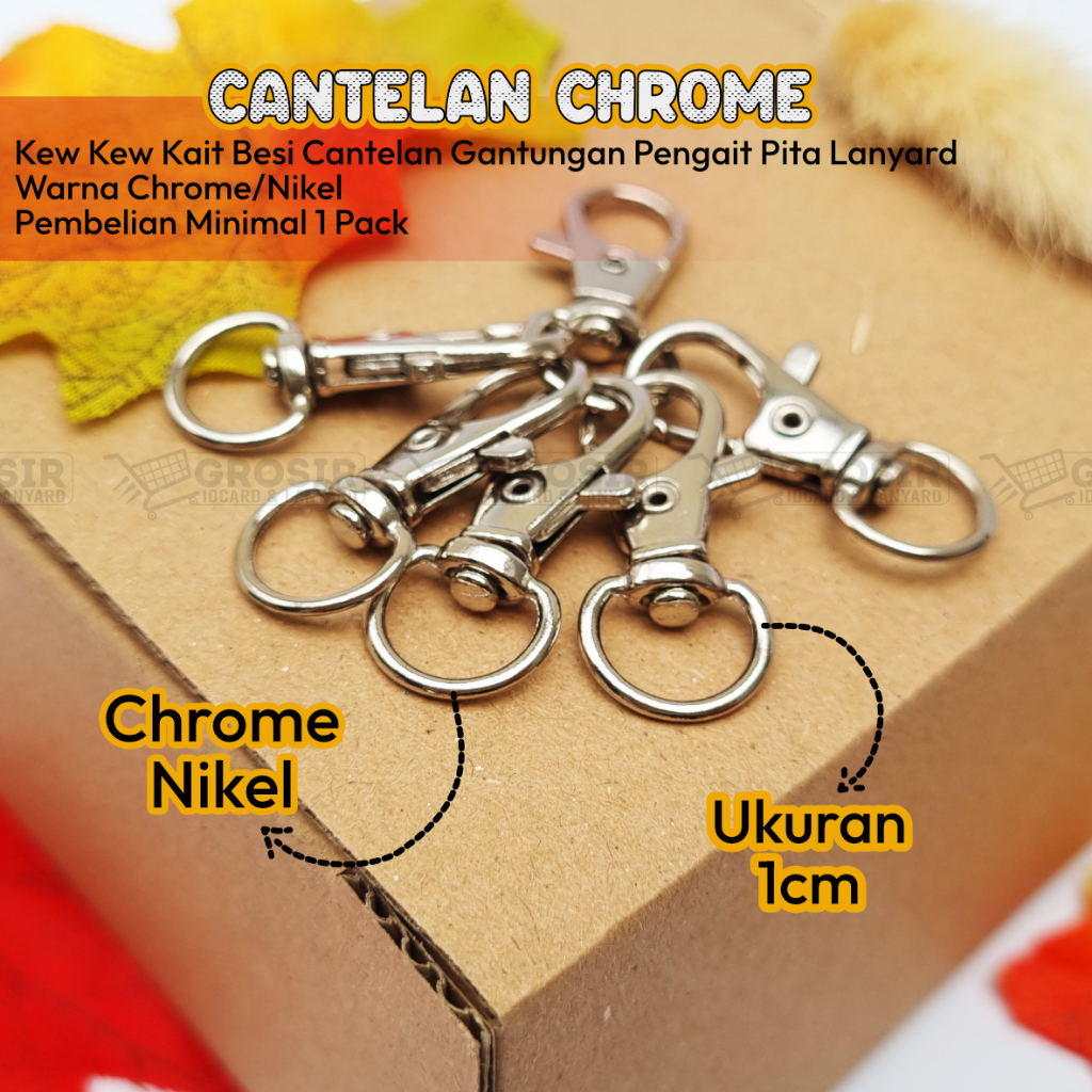 Jual CANTELAN CHROME / Kew Kew Kait Besi Cantelan Gantungan Pengait ...