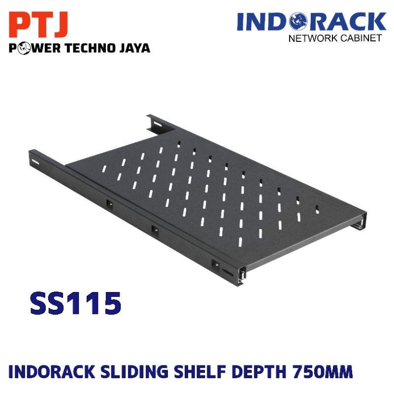 Jual SS115 INDORACK SLIDING SHELF TATAKAN RACK SERVER INDORACK DEPTH ...