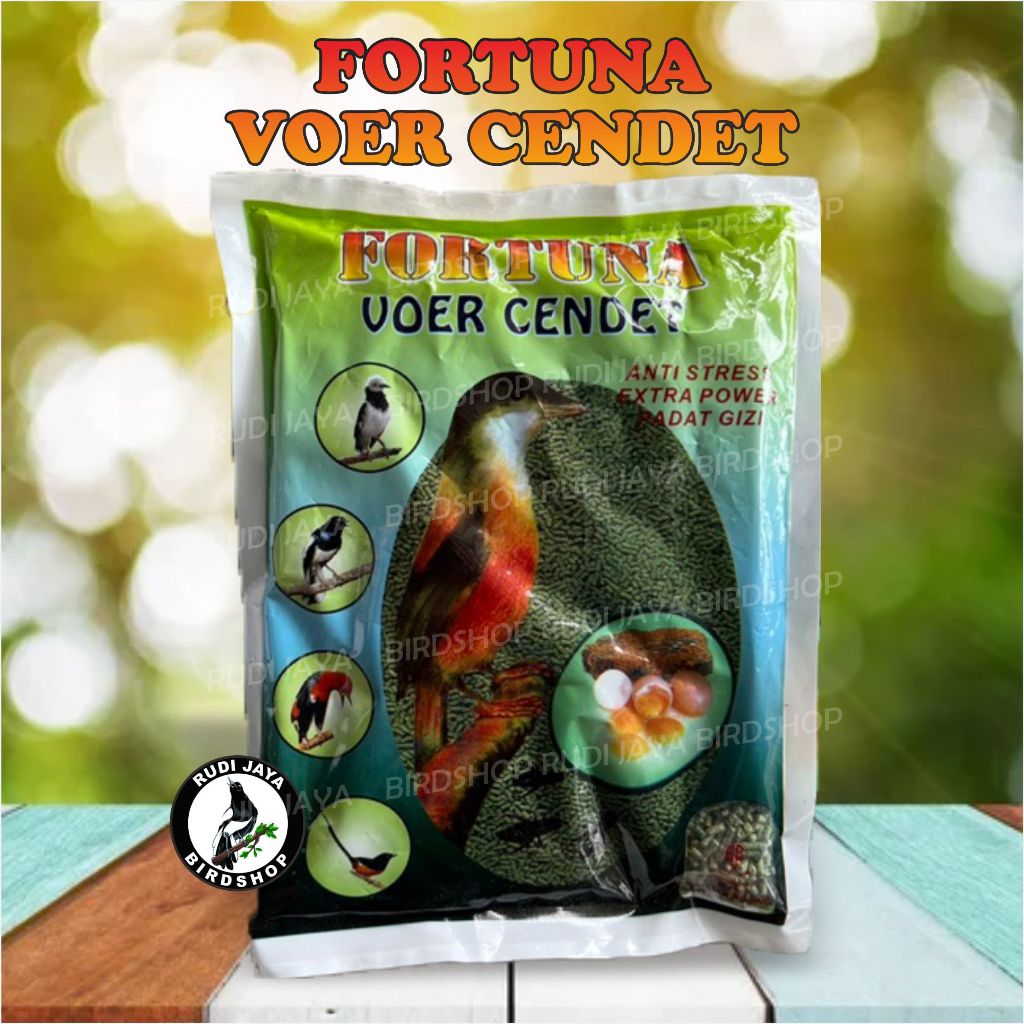 Jual FORMULA / FORTUNA CENDET VOER HIJAU PAKAN MAKANAN BURUNG KICAU ...