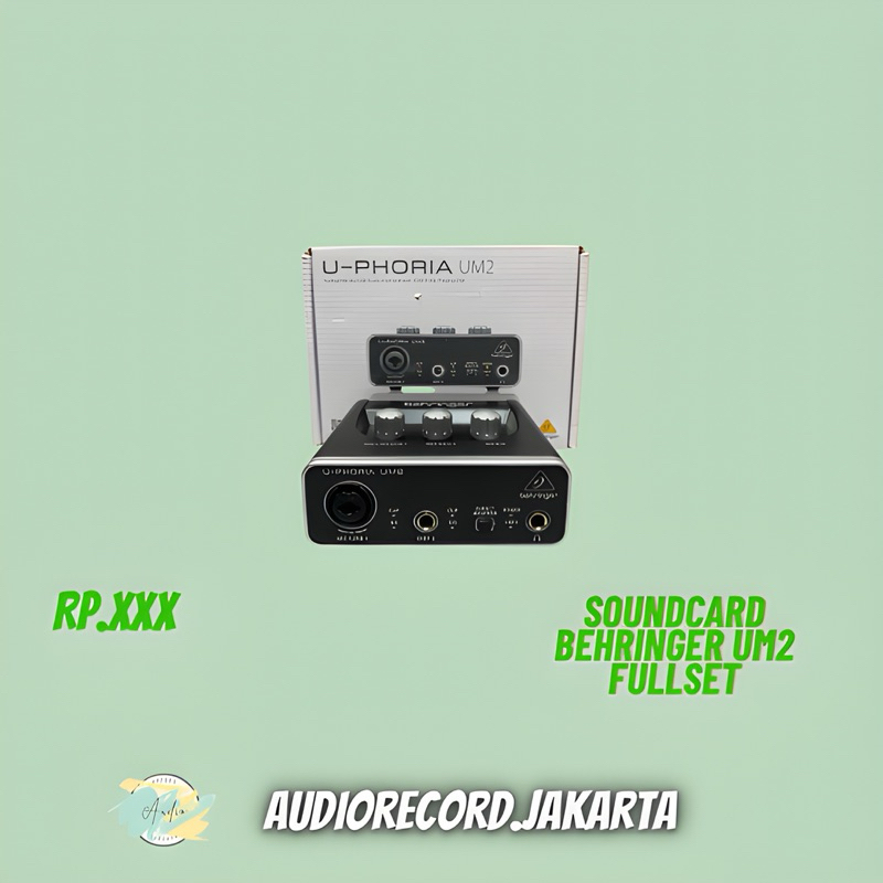 Jual Sound Card Behringer u-phoria um2 | Shopee Indonesia