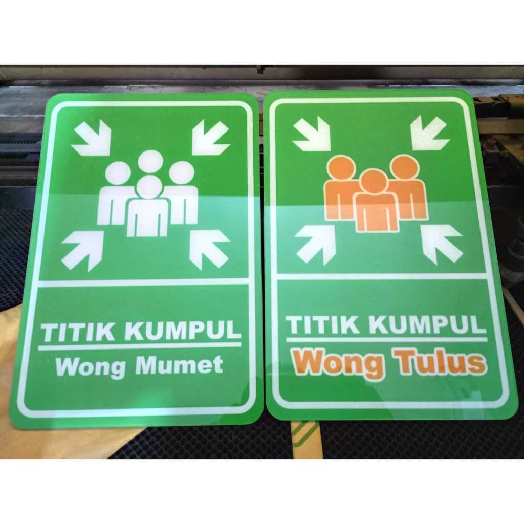 Jual PLAKAT TITIK KUMPUL WONG MUMET DAN WONG TULUS AKRILIK`GLOSI ...