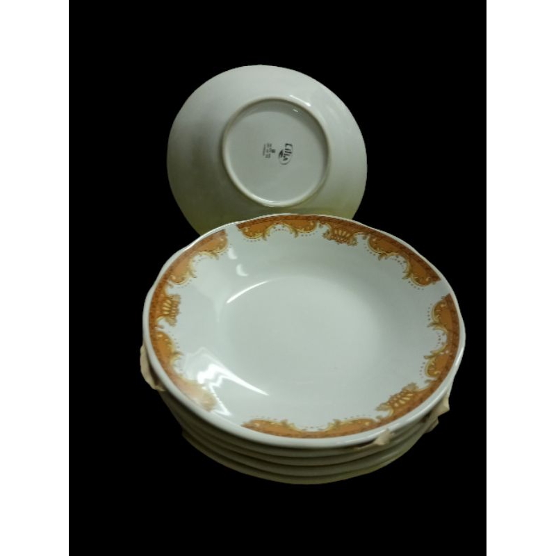 Jual PIRING MAHKOTA BATIK 6 PCS PIRING MAKAN BERBAHAN KERAMIK | Shopee ...