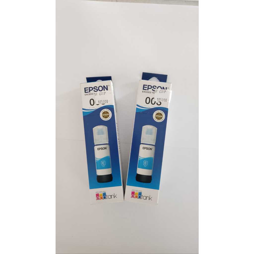 Jual TINTA EPSON 003 CYAN 65ML | Shopee Indonesia