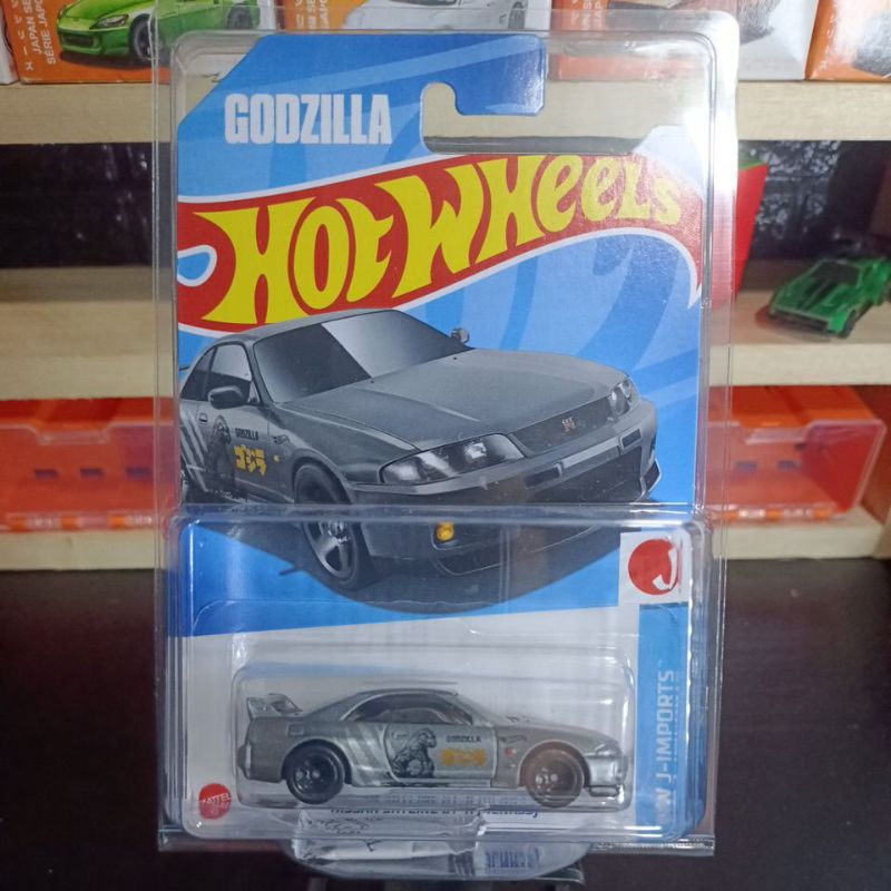 Jual hot wheels NISSAN GTR R33 GODZILLA (free protector) | Shopee Indonesia