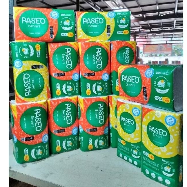 Jual Paket Isi 12 pack Paseo Smart 540 sheet 3ply tissue tisu | Shopee Indonesia