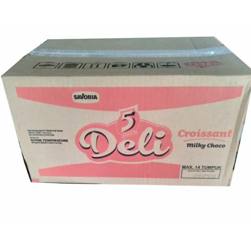 Jual 5DAYS DELI MILKY CHOCO 1*20Pcs*45g | Shopee Indonesia