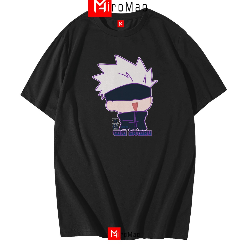 Jual HiroMao Kaos Distro GOJU SATORU Cotton Combed 3s gambar Japan ...