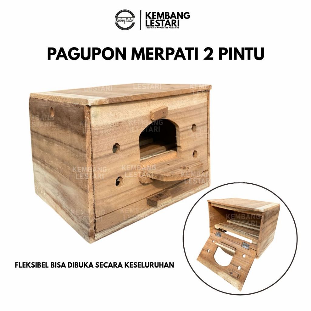 Jual GUPON PAGUPON KANDANG MERPATI BURUNG DARA 2 PINTU | Shopee Indonesia