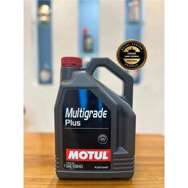 Jual OLI MOBIL MOTUL MULTIGRADE PLUS SAE 10W-40 API SP 4 LITER (GALON ...