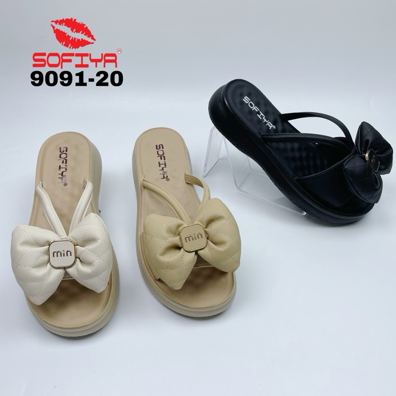 Jual SOFIYA IMPORT ORIGINAL 9091 20 SENDAL WEDGES WANITA LUCU DAN ...
