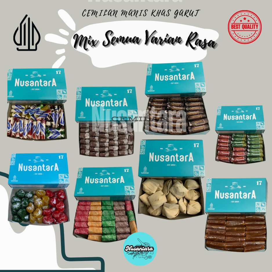 Jual Mix Varian Rasa Dodol Nusantara/All Varian/Oleh-oleh Khas Garut ...