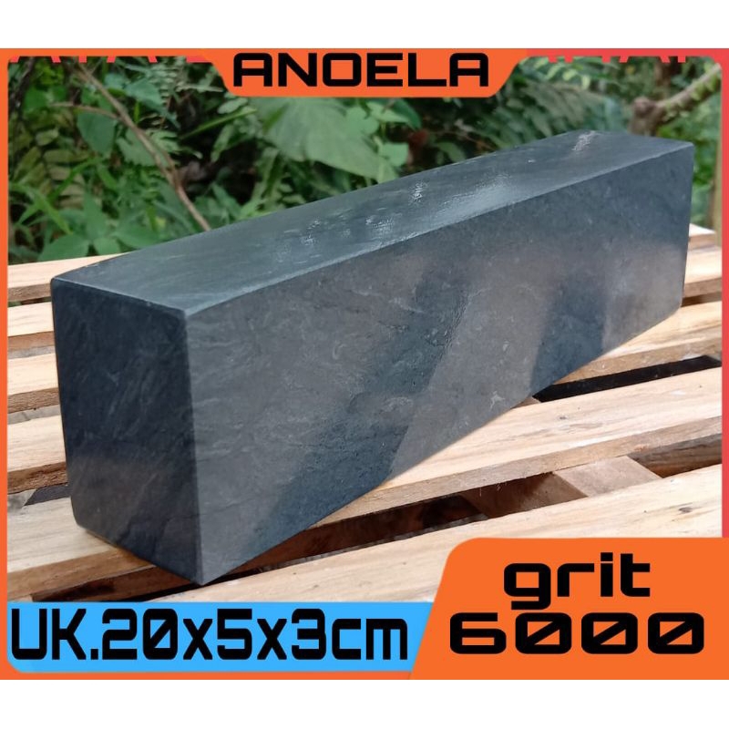 Jual batu asahan asli alam grit 6000 pengasah pisau | Shopee Indonesia