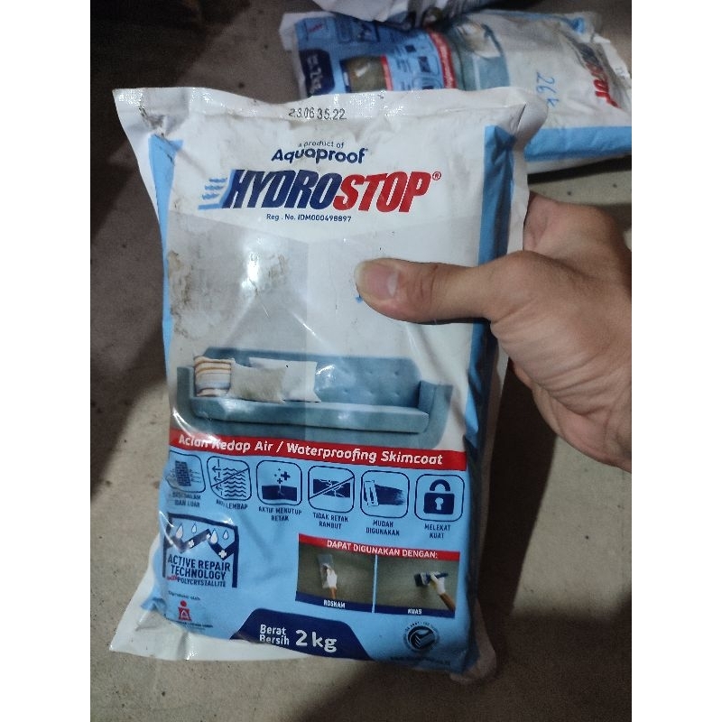 Jual Acian Kedap Air/ Waterproofing Skimcoat Aquaproof HYDROSTOP ...