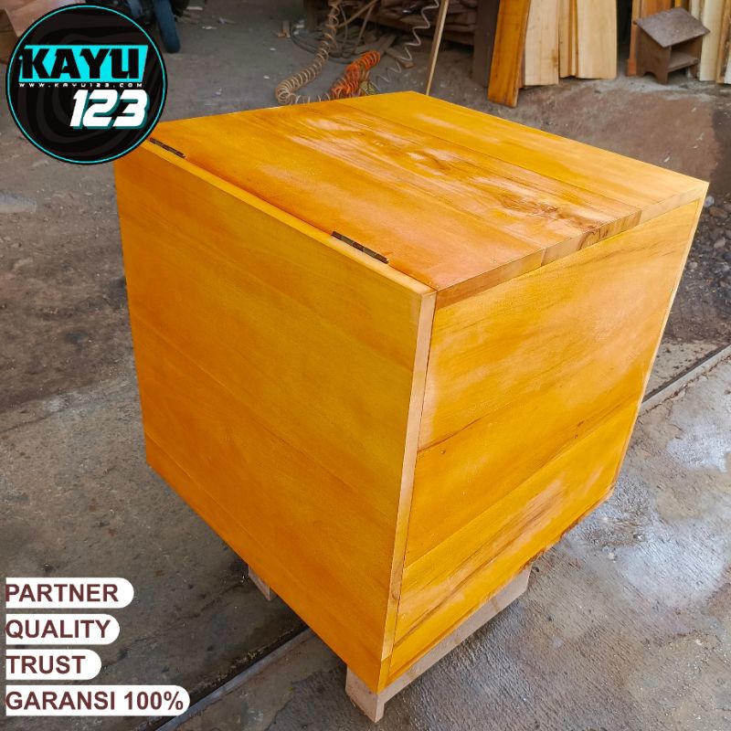 Jual Box Kayu 50x50x50 cm Crate Tempat Penyimpanan Serbaguna | Shopee ...