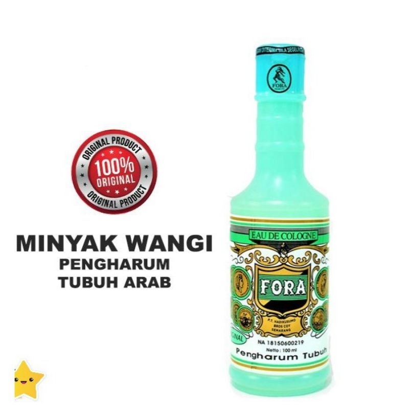Jual FORA EAU DE COLONGE 100ML/PENGHARUM TUBUH/ BODY COLONGE/ COLONGE ...