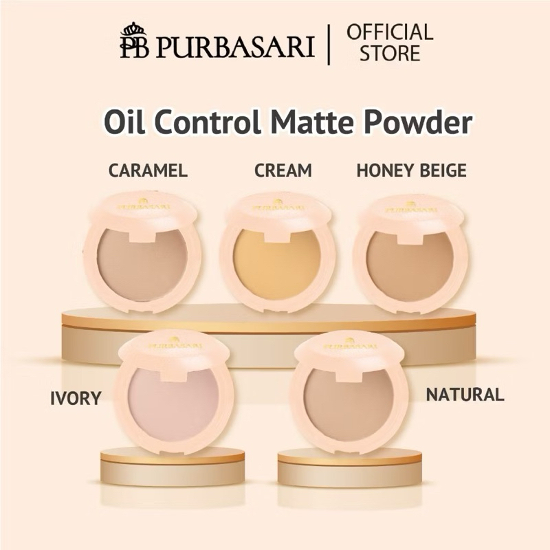 Jual Purbasari Matte Powder | Bedak Padat Purbasari | Shopee Indonesia