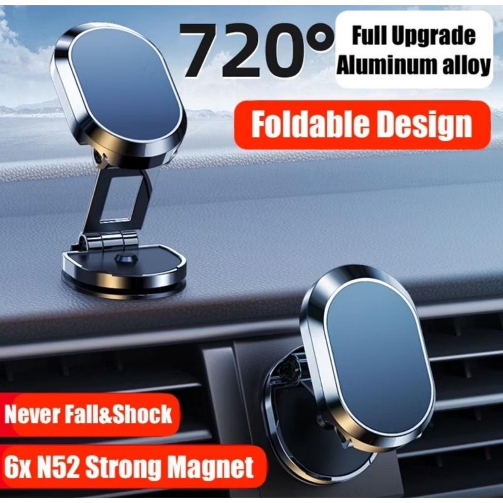 Jual Magnetic Car Holder New Upgrade 360° Adjustable Holder Handphone ...