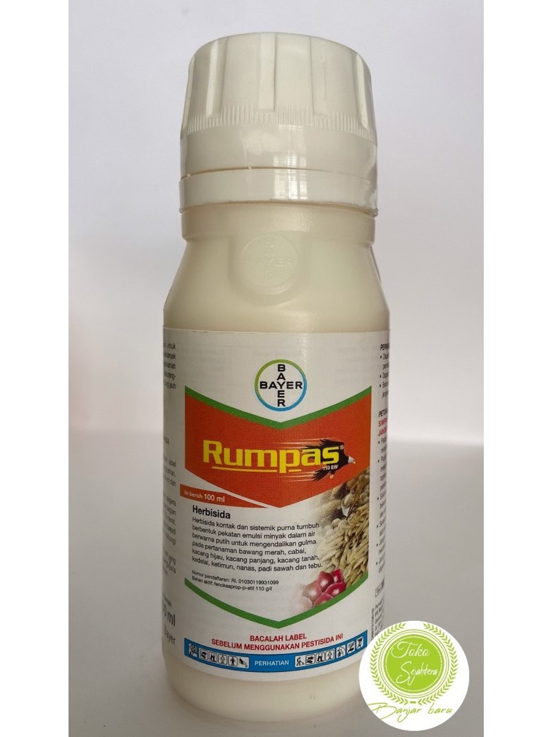 Jual Rumpas 120EW 100ml Herbisida Selektif Sayuran Obat Pembasmi Rumput ...
