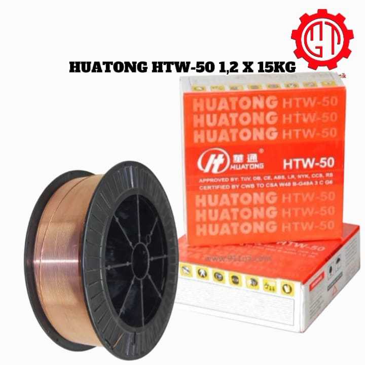 Jual KAWAT LAS CO HUATONG 15KG MIG WIRE HUATONG HTW-50 KAWAT LAS MIG ...