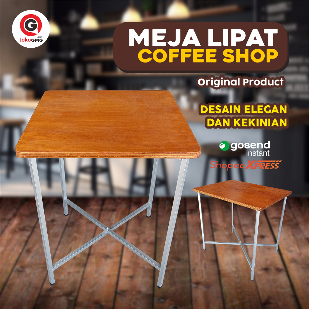 Jual Meja Lipat Coffee Shop Meja Kayu Meja Cafe Meja Tongkrongan Meja ...