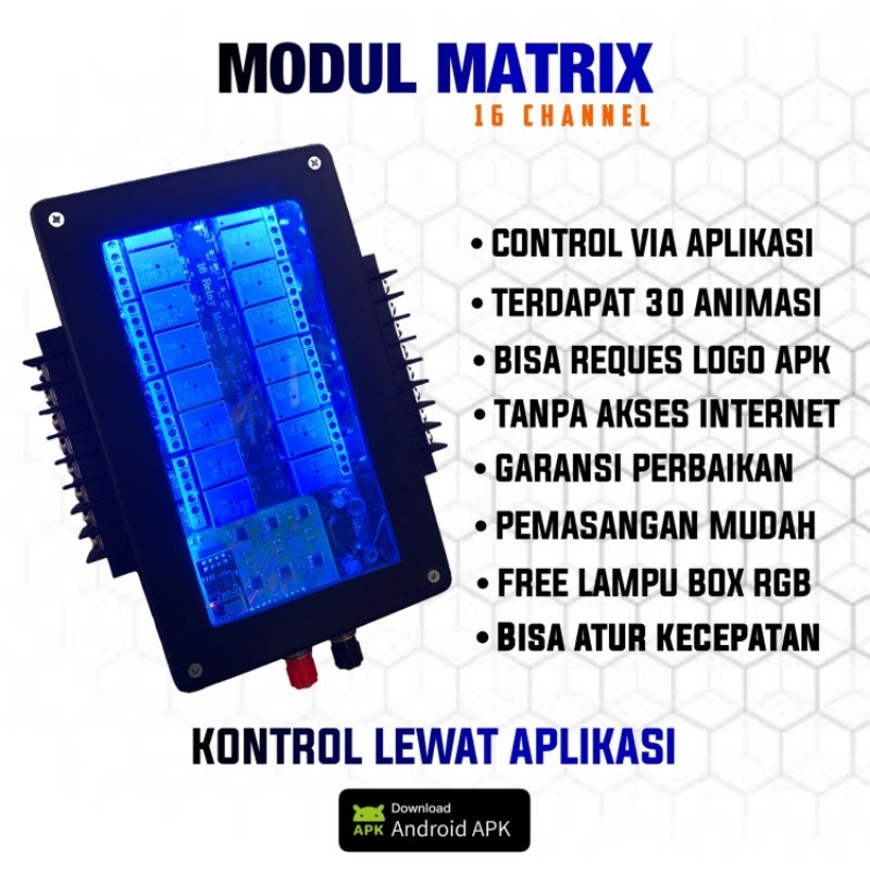 Jual MODUL MATRIX 16 CHANNEL | Shopee Indonesia